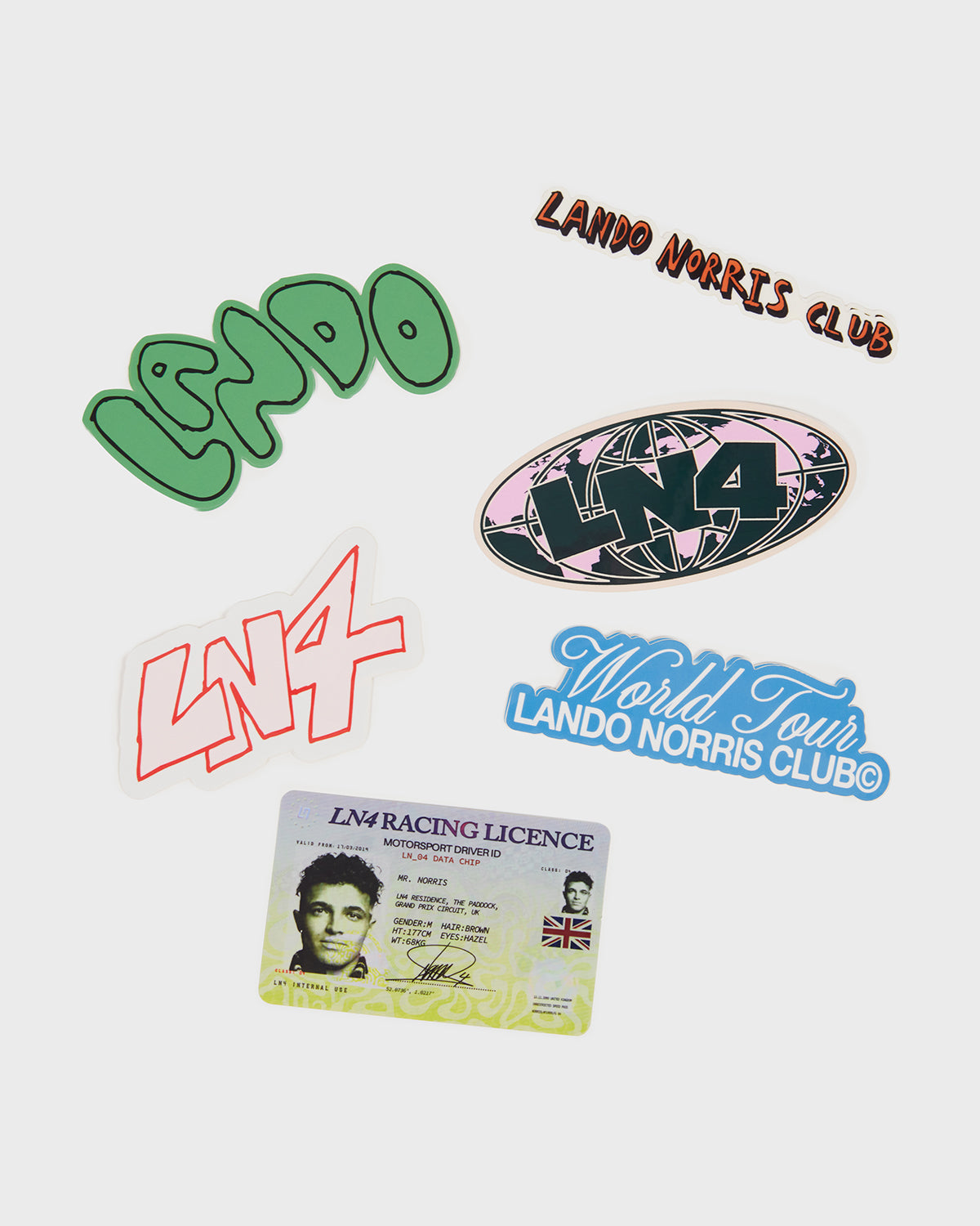 CLUB STICKER PACK – LN Store