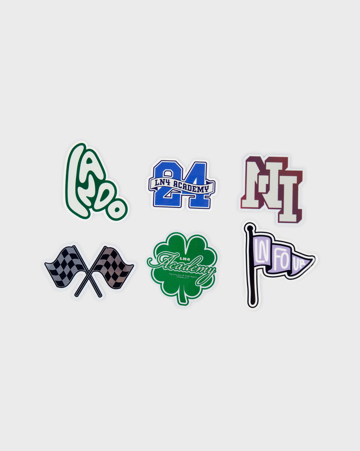 LN4 ACADEMY STICKER PACK – LN Store